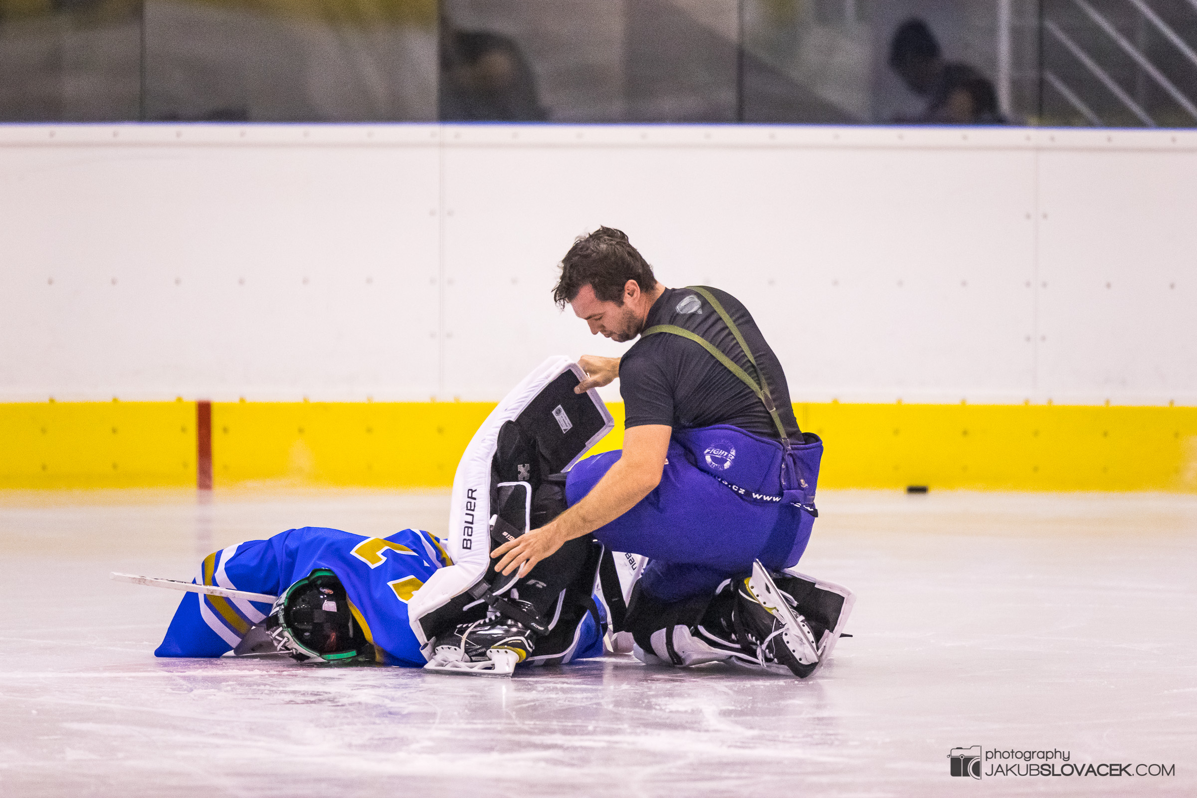 AHL 18-19: HC Včelary - HC Mařatice 2017 | Jakub Slováček Photography