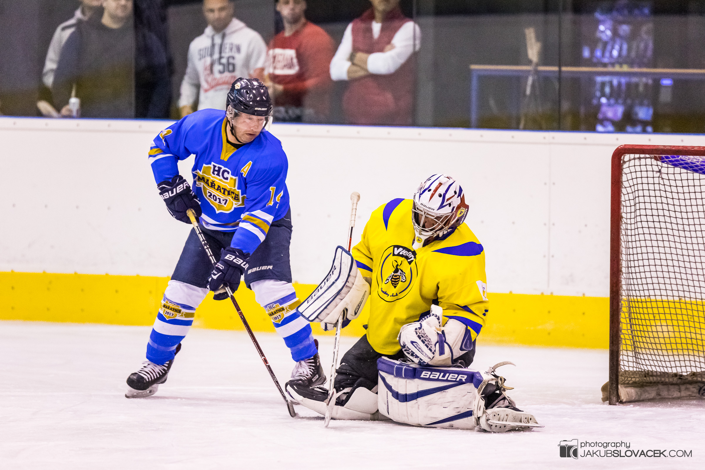 AHL 18-19: HC Včelary - HC Mařatice 2017 | Jakub Slováček Photography